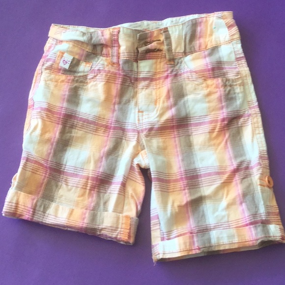 Justice | Bottoms | Justice Girls Plaid Shorts Free | Poshmark